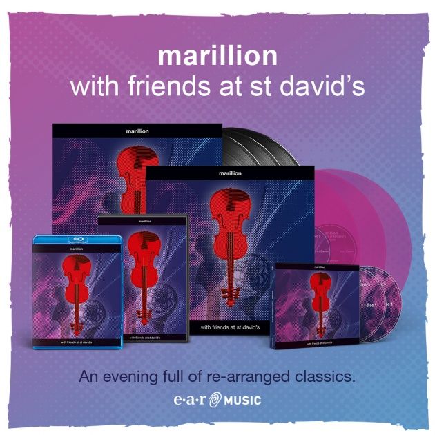 New: Marillion - With Friends At St Davids - STONE PROG