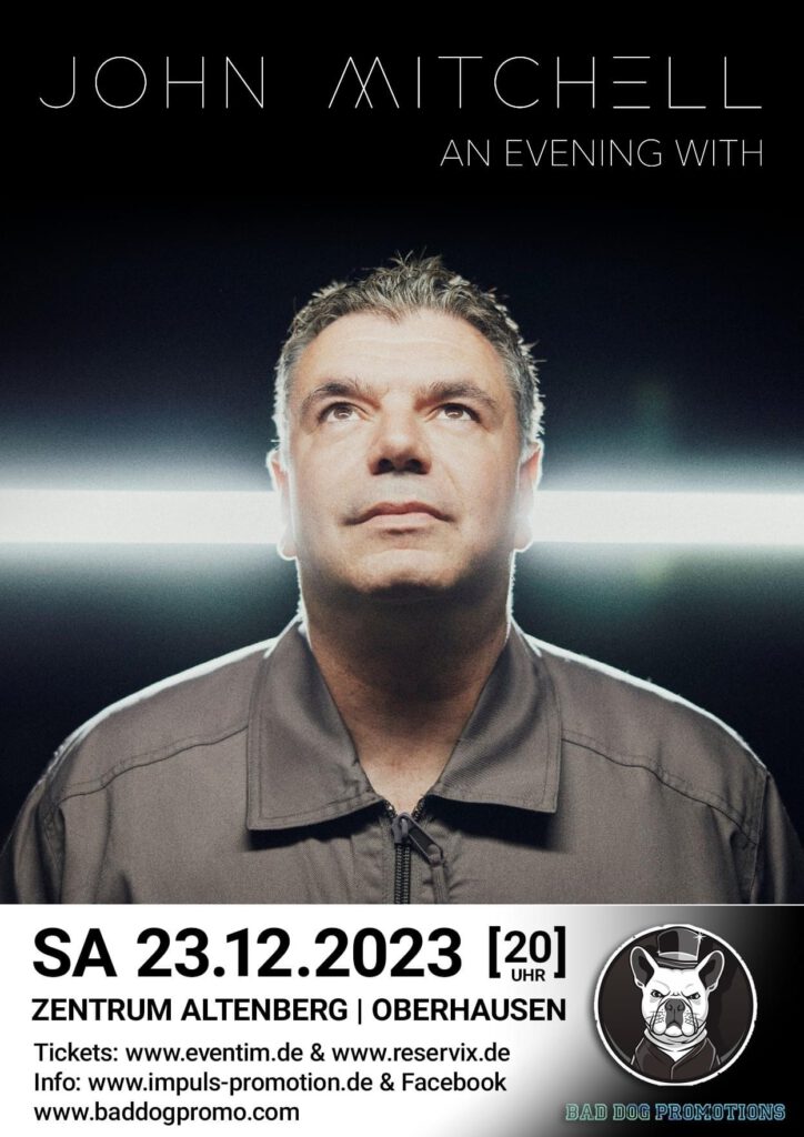 Live: "An Evening With" John Mitchell - STONE PROG